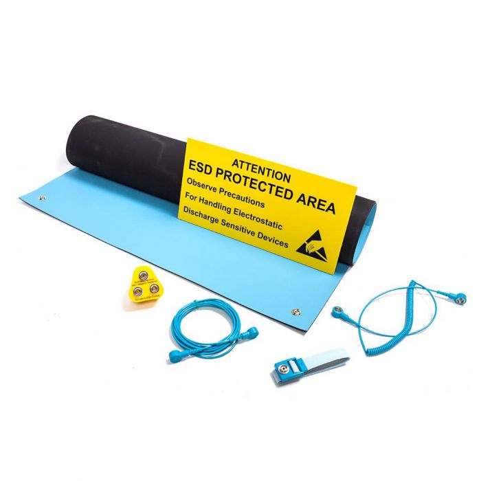 ESD Bench Mat Workstation 2 Blue 900
